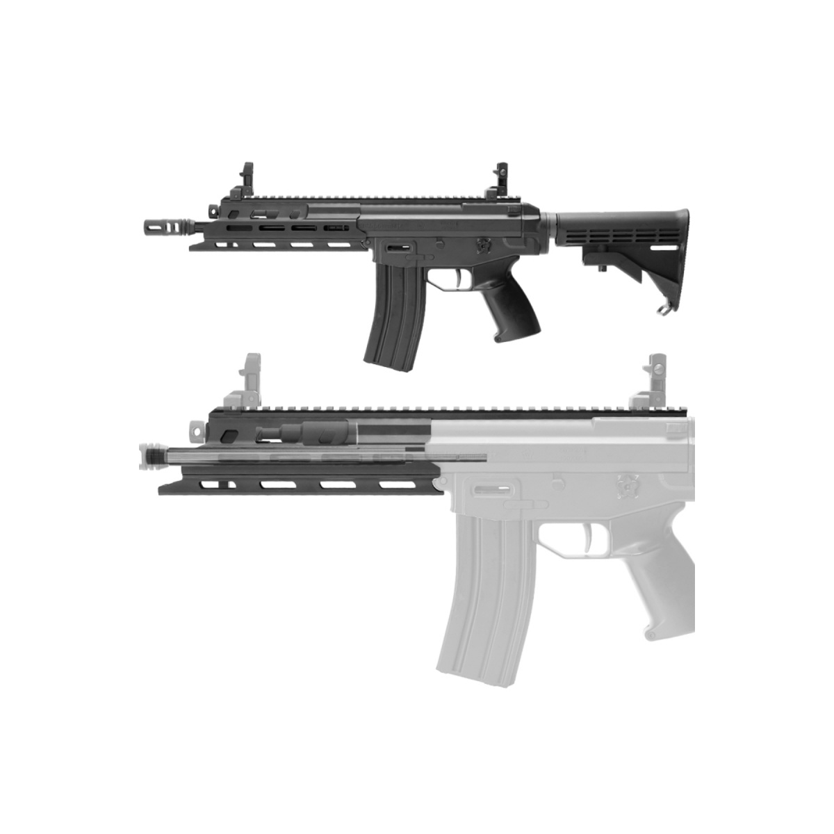 Laylax Tokyo Marui Type 89 AEG Short CQB M-LOK Handguaurd | Airsoft Megastore